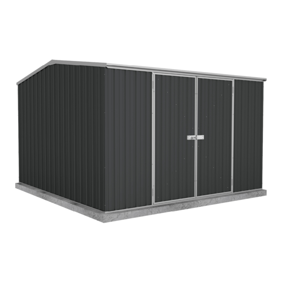 ABSCO SHEDS 30302GK MANUAL Pdf Download | ManualsLib