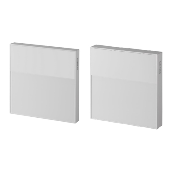 SIEMENS SYMARO QAA2890/WI MANUAL Pdf Download | ManualsLib