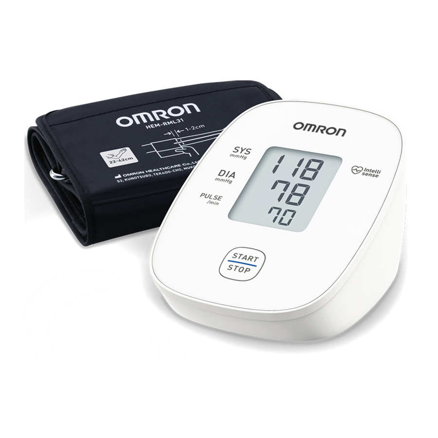 Omron M1 Basic HEM-7121J-LAF Manual | ManualsLib