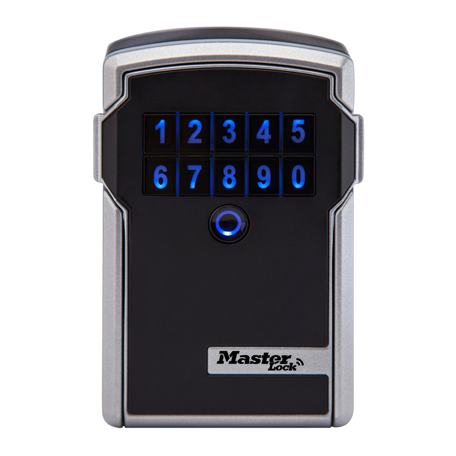 Master Lock 5441EURENT - Key Lock Box Select Access Smart Manual ...