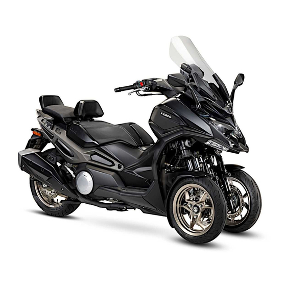 KYMCO CV3 SERIES MANUAL Pdf Download | ManualsLib