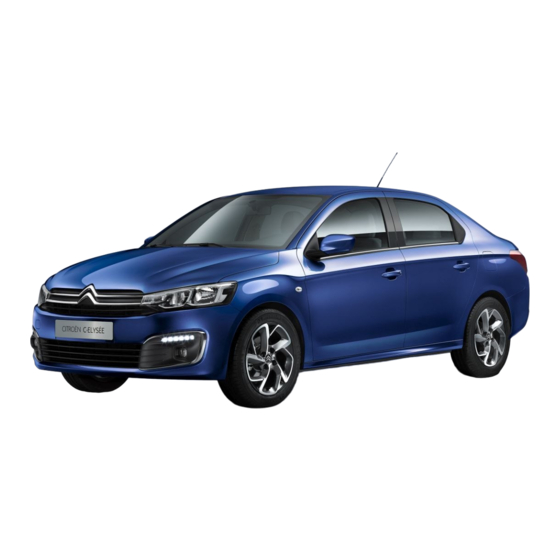 CITROEN C-ELYSEE HANDBOOK Pdf Download | ManualsLib