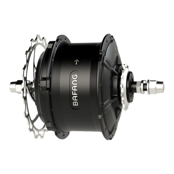 BAFANG RM G06A2.750.D MANUAL Pdf Download | ManualsLib