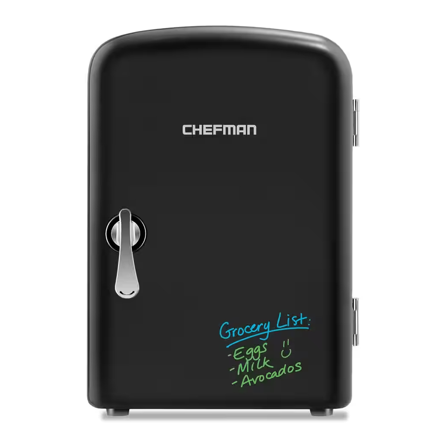 Chefman RJ48 Series Personal Fridge Manual | ManualsLib