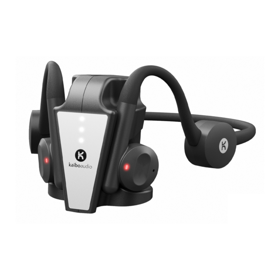 Kaiboaudio KAIBOFLEX - Bone Conduction Bluetooth Headset Manual ...