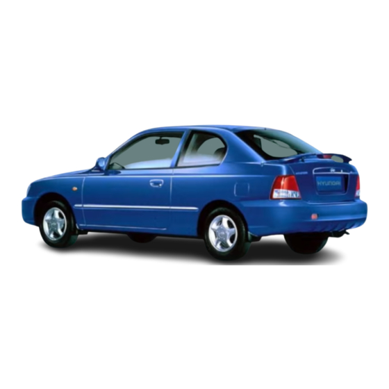 HYUNDAI ACCENT 2001 OWNER'S MANUAL Pdf Download | ManualsLib