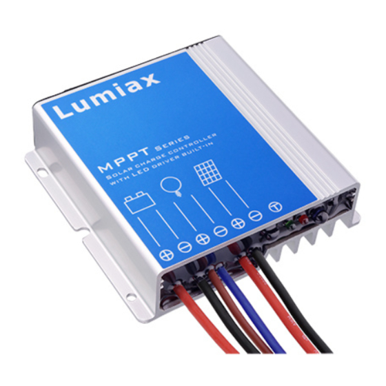 LUMIAX MPPT-DC SERIES USER MANUAL Pdf Download | ManualsLib
