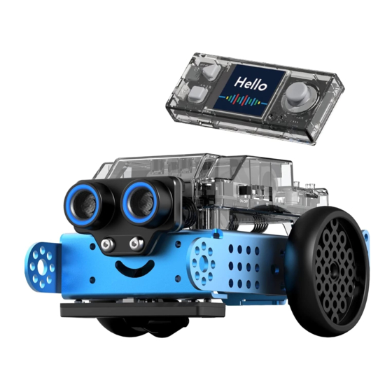 MAKEBLOCK MBOT2 INSTRUCTION MANUAL Pdf Download | ManualsLib