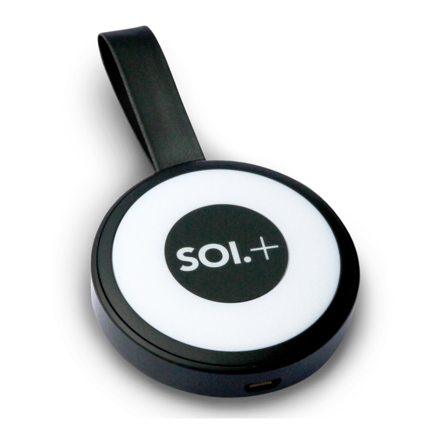 Brainstream SOI.+ - Automatic Handbag Light + Power Bank Users Guide ...