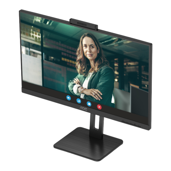 AOC Q27P3CW USER MANUAL Pdf Download | ManualsLib