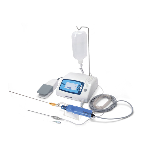 NOUVAG LIPOSURG INSTRUCTIONS FOR USE MANUAL Pdf Download | ManualsLib