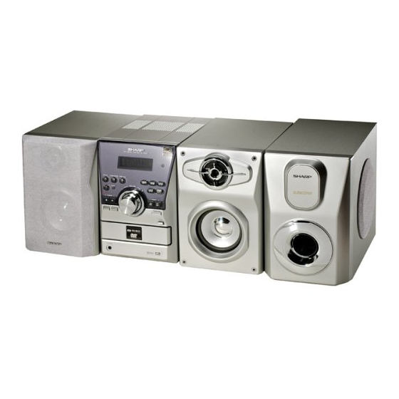 SHARP XL-DV60 SERVICE MANUAL Pdf Download | ManualsLib