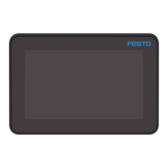 FESTO CDPX-X-E2-W EX2 SERIES MANUAL Pdf Download | ManualsLib