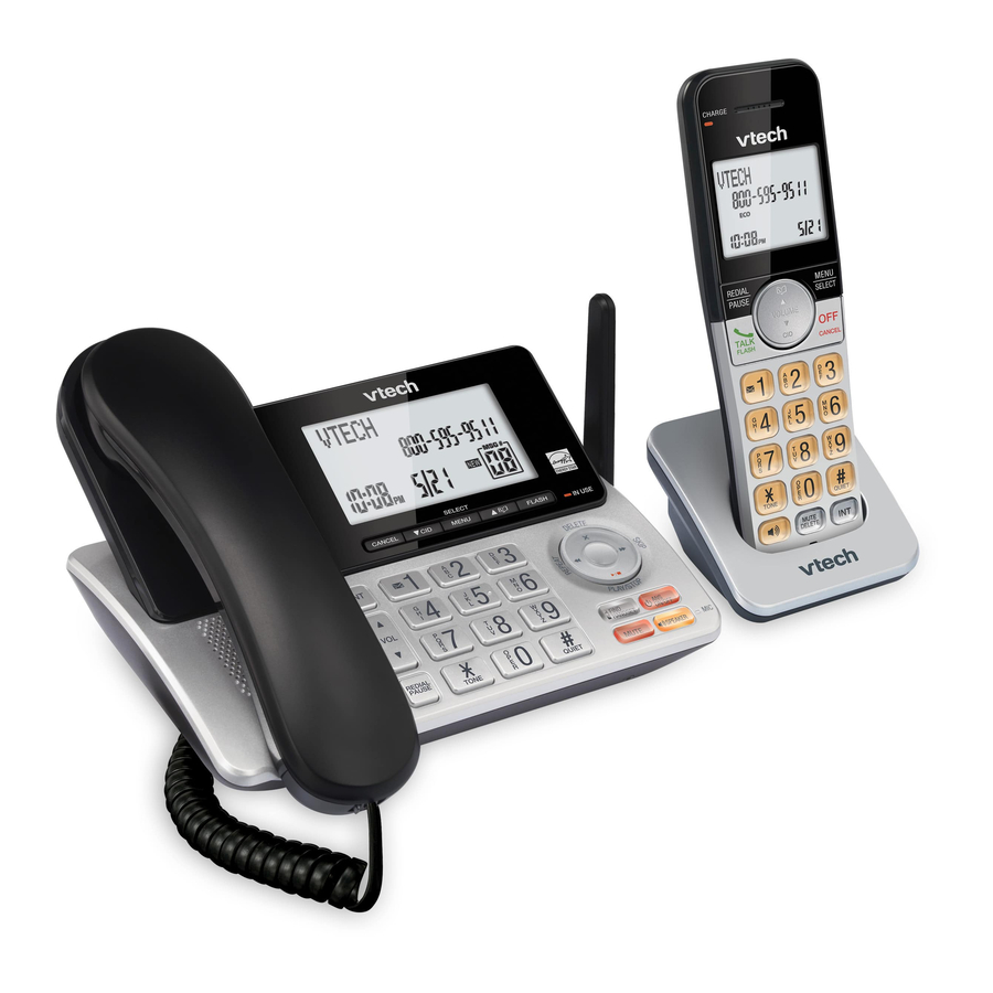 VTech CS5249, CS5249-2, CS5249-3, CS5249-4, CS5249-5 Quick Start Guide ...