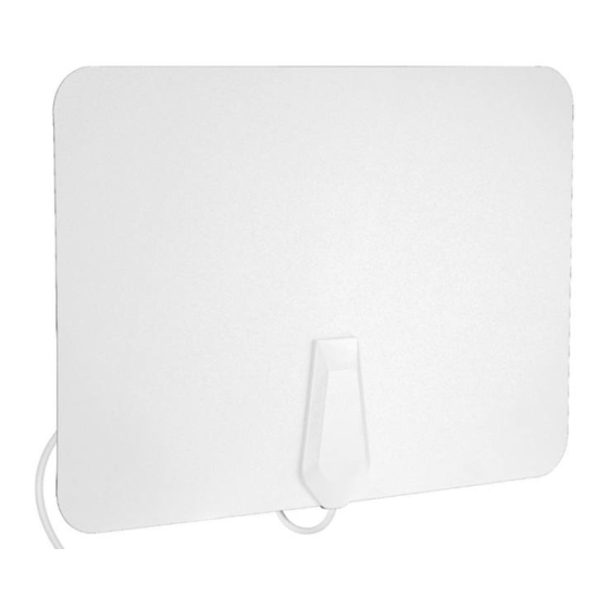 Dynex DX-ANT5019 - Long-Range Paper Thin HDTV Antenna Quick Setup ...