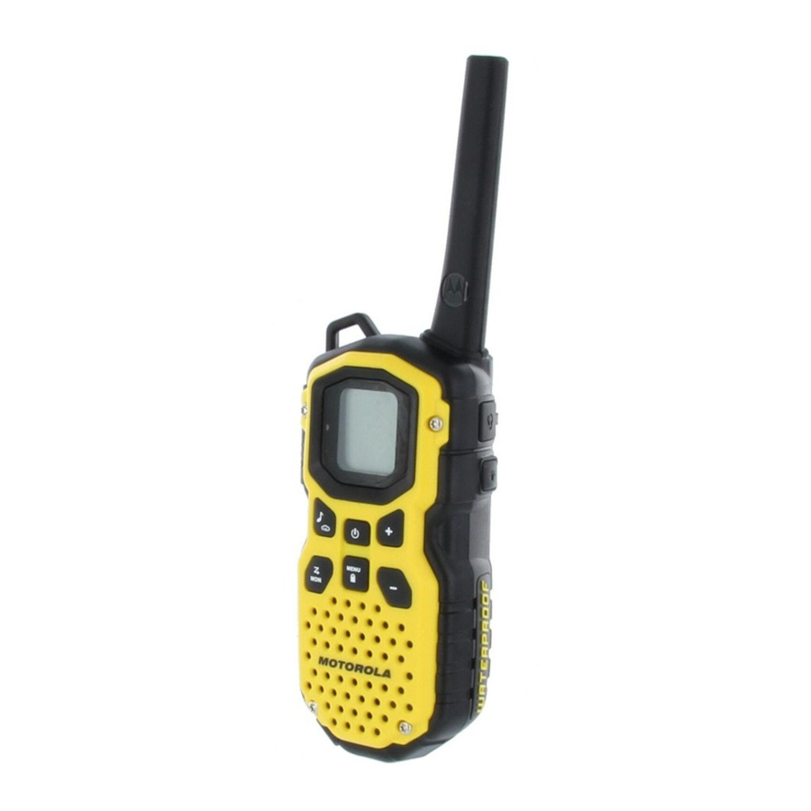 Motorola MS350R, MS350 Series Two-Way Radio Manual | ManualsLib