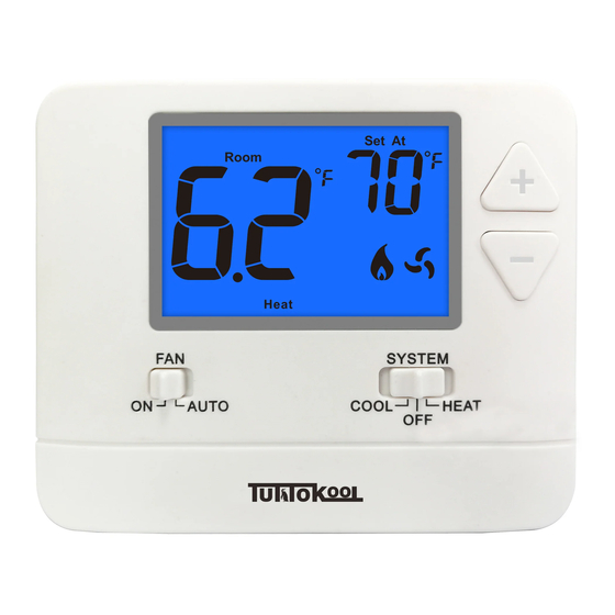 TUTTOKOOL TK-701 MANUAL Pdf Download | ManualsLib