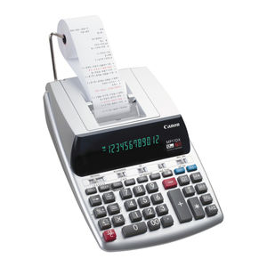 Canon MP11DX - Printing Calculator Manual | ManualsLib