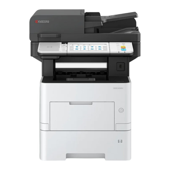 KYOCERA ECOSYS MA4500IFX QUICK MANUAL Pdf Download | ManualsLib