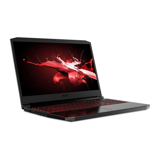 ACER AN715-51 USER MANUAL Pdf Download | ManualsLib