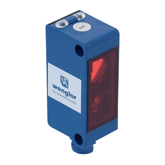 WENGLOR P1KH001 OPERATING INSTRUCTIONS MANUAL Pdf Download | ManualsLib