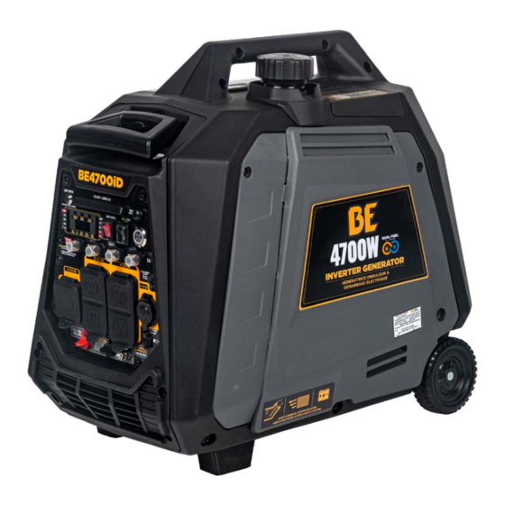 Be power equipment BE4700iD Manuals | ManualsLib