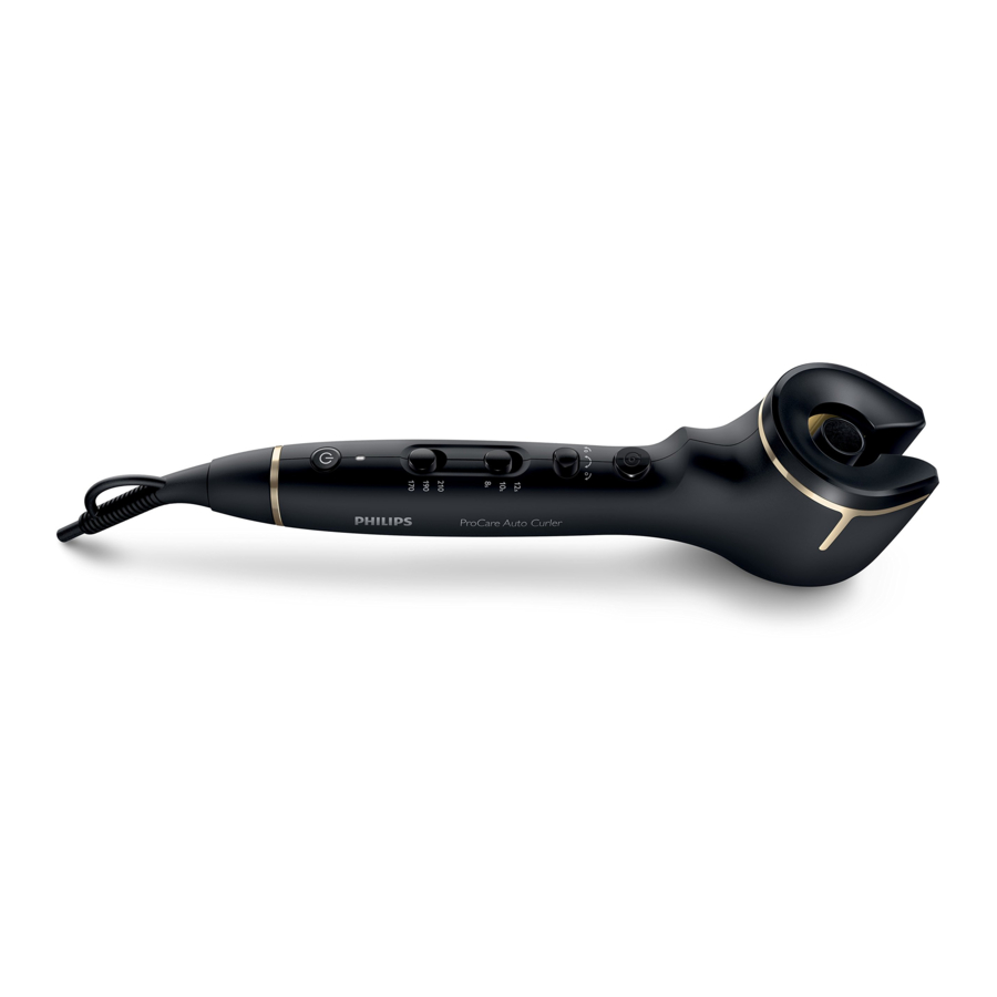 Philips HPS940 - Hair Styler Quick Start Guide | ManualsLib