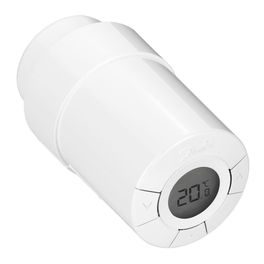 Danfoss Living Connect - Electronic Radiator Thermostat Quick Start Guide | ManualsLib
