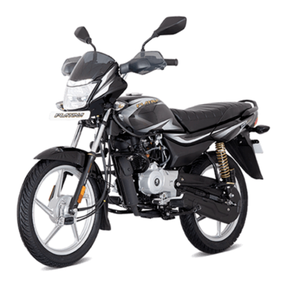 BAJAJ PLATINA 100 BS VI SUPPLEMENTARY SERVICE MANUAL Pdf Download ...