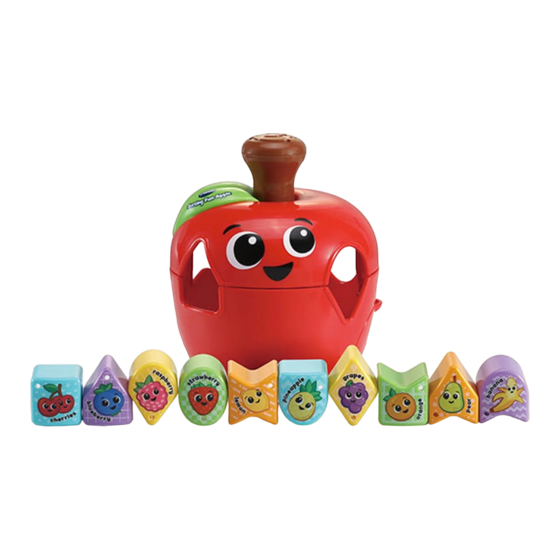 VTECH SORTING FUN APPLE INSTRUCTION MANUAL Pdf Download | ManualsLib