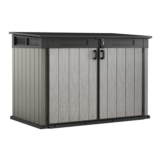 KETER GRANDE STORE USER MANUAL Pdf Download | ManualsLib