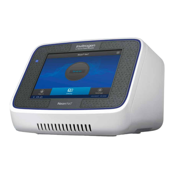 THERMOFISHER SCIENTIFIC INVITROGEN NEON1 USER MANUAL Pdf Download | ManualsLib