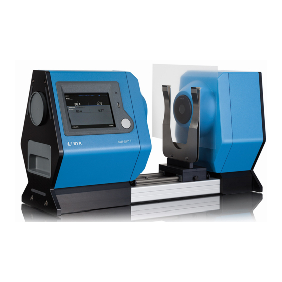 ALTANA BYK HAZE-GARD I SERIES SHORT INSTRUCTIONS Pdf Download | ManualsLib