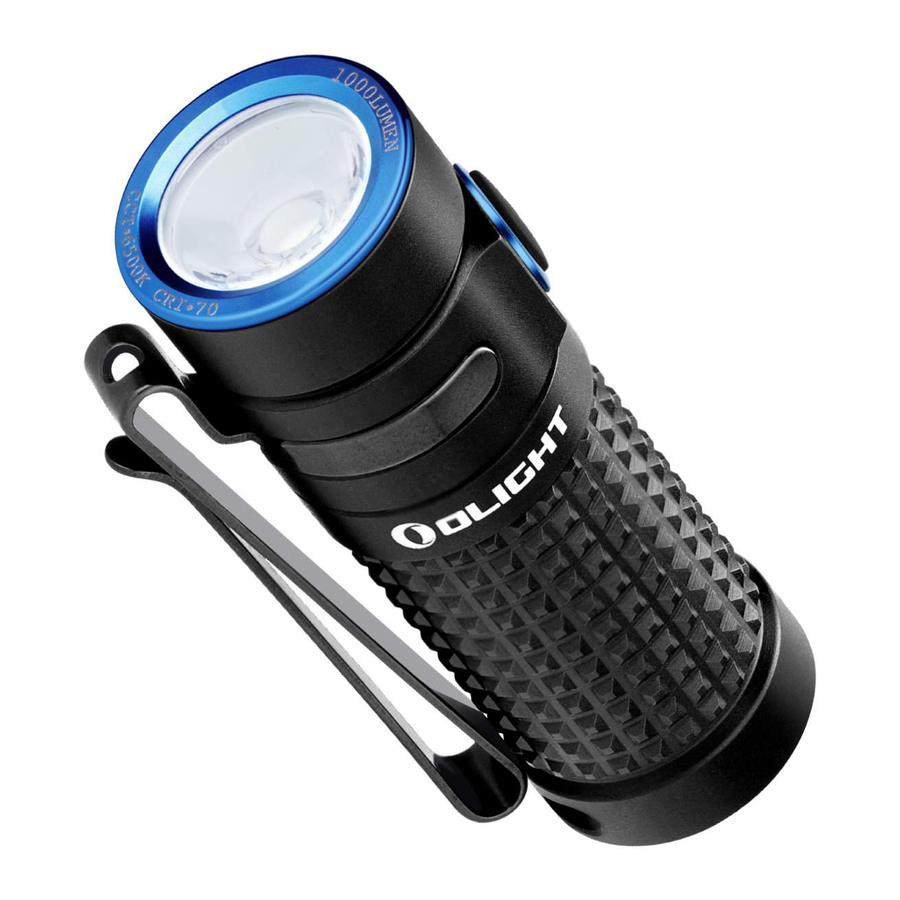 OLIGHT S1R BATON II - 1K Lumen EDC Flashlight Manual and Review Video ...
