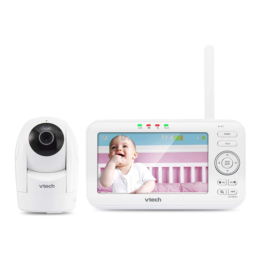 VTech VM5262, VM5262-2 - Pan And Tilt Video Monitor Manual | ManualsLib