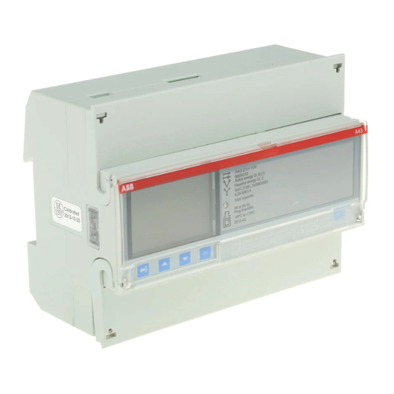ABB A43 MANUAL Pdf Download | ManualsLib