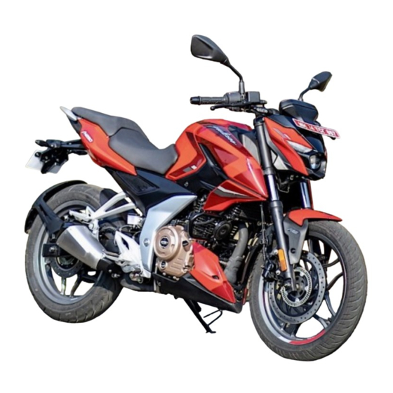 BAJAJ PULSAR F250 BS VI SERVICE STATION MANUAL Pdf Download | ManualsLib