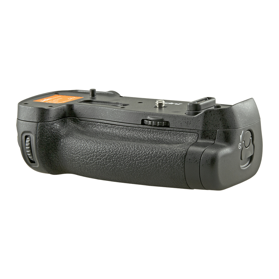 Nikon MB-D18 - Multi-Power Battery Pack Manual | ManualsLib