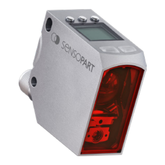 SENSOPART FT 55-RLHM OPERATING INSTRUCTIONS Pdf Download | ManualsLib