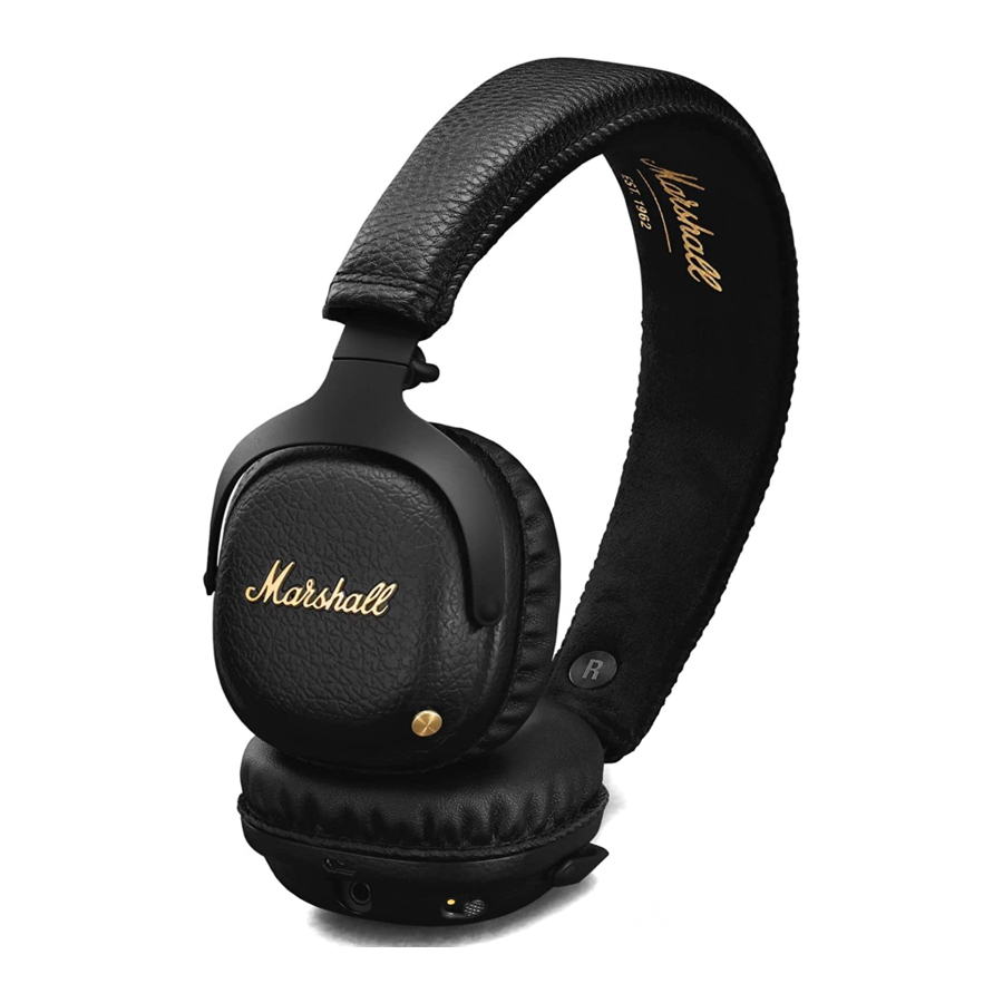 Marshall Mid A.N.C. Quick Start Guide | ManualsLib