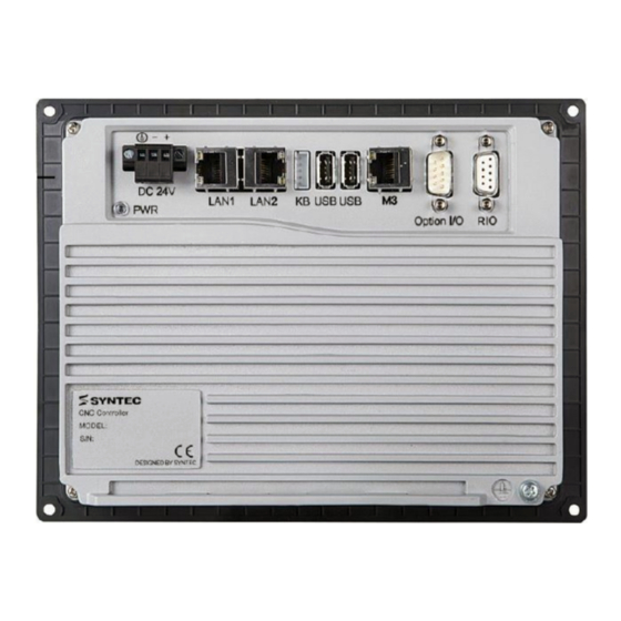 SYNTEC 22/220 SERIES APPLICATIONS MANUAL Pdf Download | ManualsLib