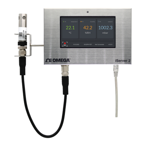 OMEGA ISERVER 2 SERIES USER MANUAL Pdf Download | ManualsLib