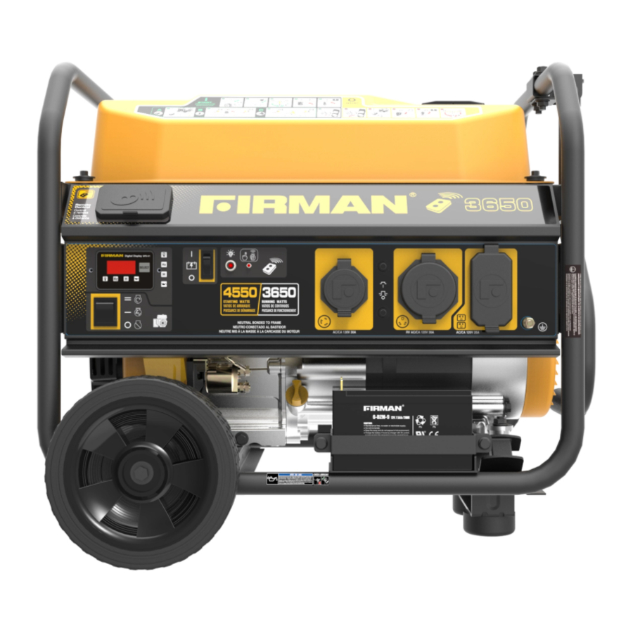 FIRMAN P03603 OWNER'S MANUAL Pdf Download | ManualsLib