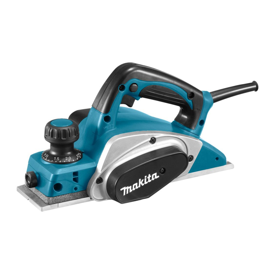 Makita KP0800 Planer Manual | ManualsLib