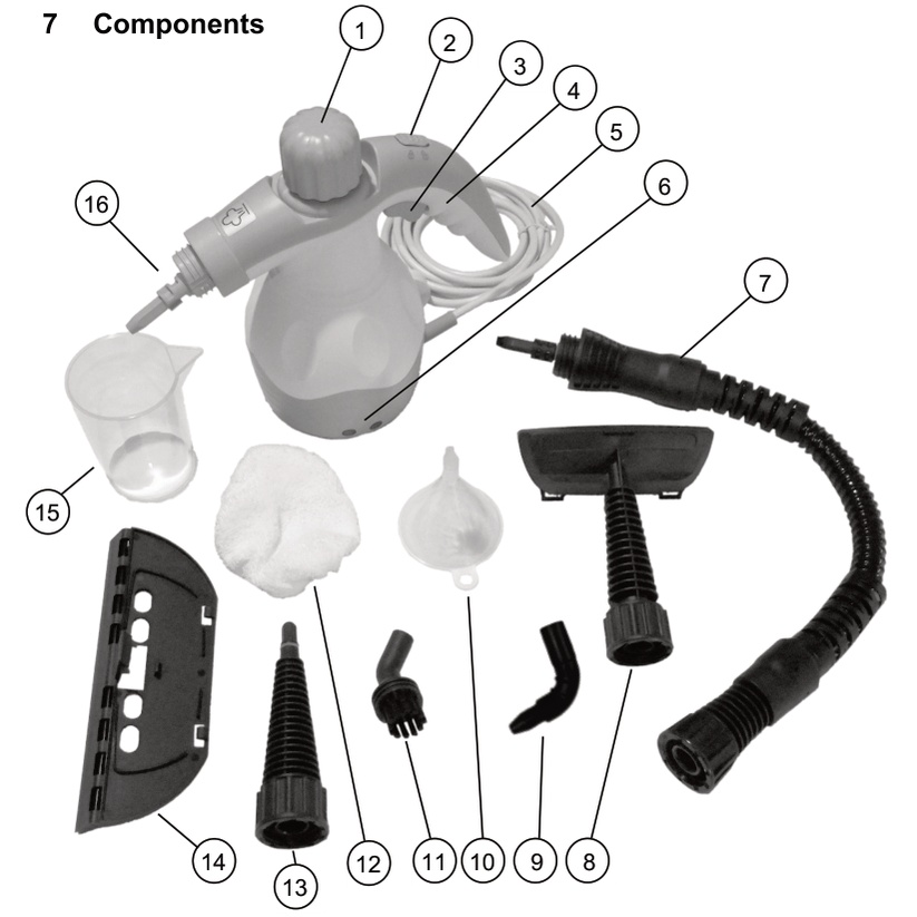 How to Use anko JJB-301 Hand Held Steam Cleaner | ManualsLib