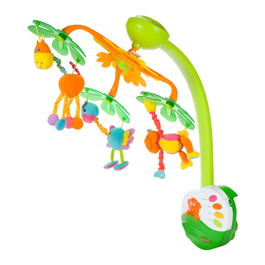 Tiny Love Sweet Island Dreams Mobile - Baby Toy Manual | ManualsLib