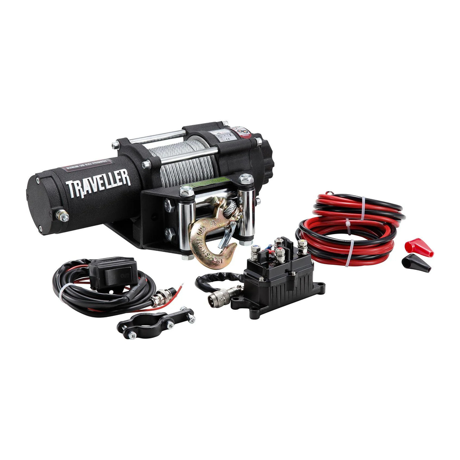 Traveller 2500 - 2500lb Winch Manual | ManualsLib