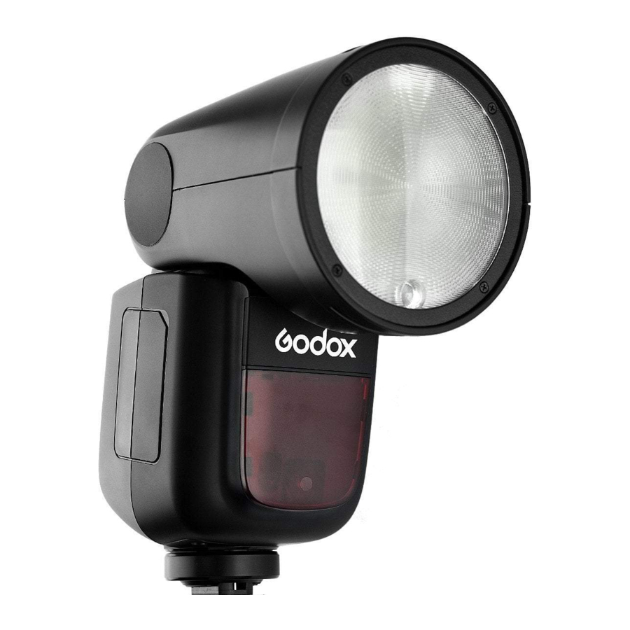 Godox V1N Round Head Camera Flash for Nikon Manual | ManualsLib