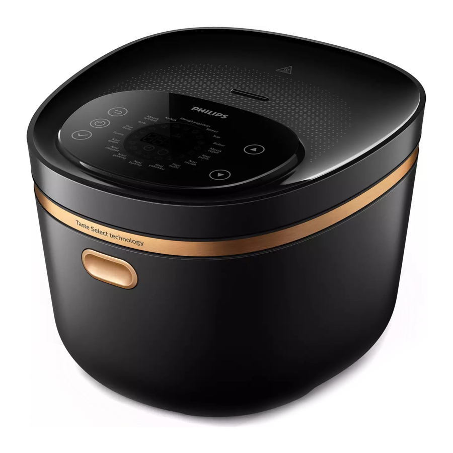 Philips HD4539 - Rice Cooker Manual | ManualsLib