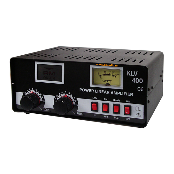 RM KLV 400 MANUAL Pdf Download | ManualsLib